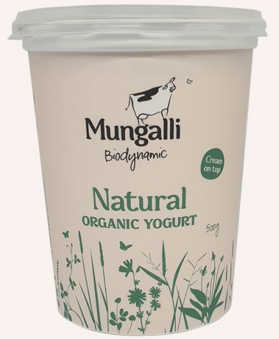 Organic Natural Pot Set Yoghurt - Mungalli Creek Bio-Dynamic Dairy