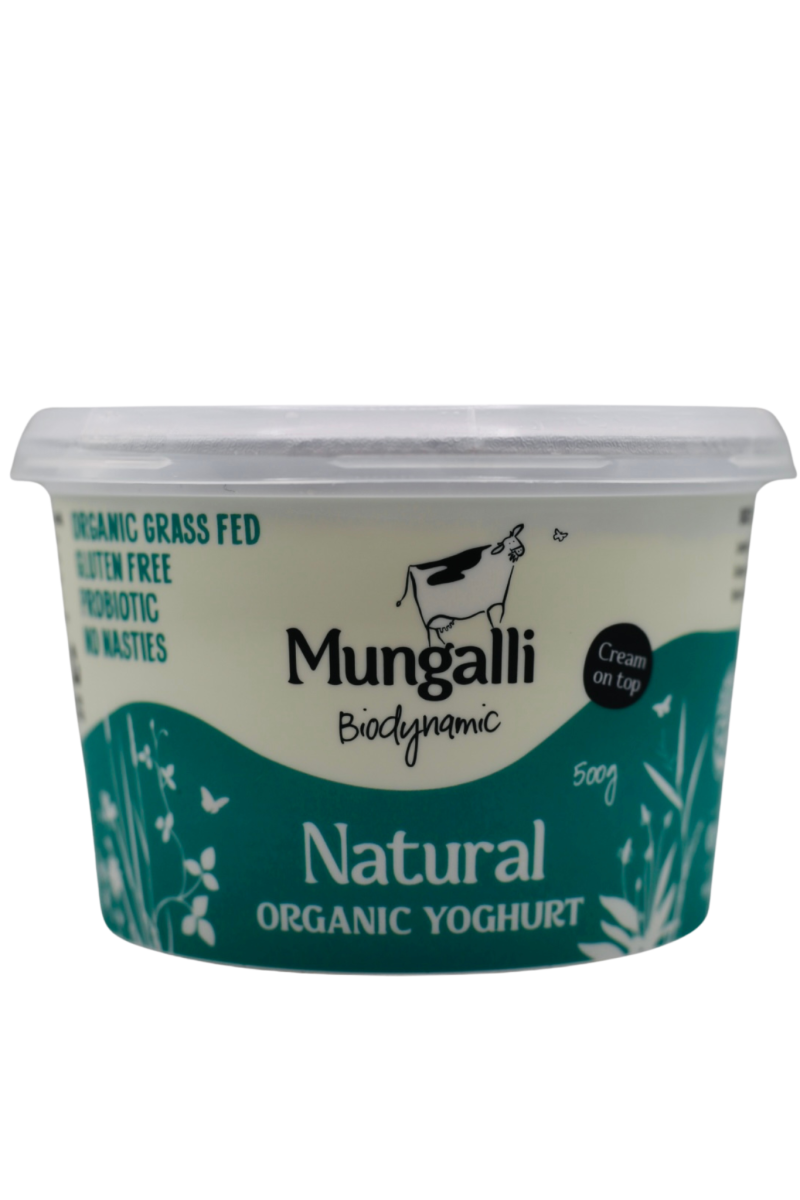 Organic Natural Pot Set Yoghurt - Mungalli Creek Bio-Dynamic Dairy